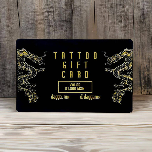 Tattoo Gift Card – Dagga Tattoos
