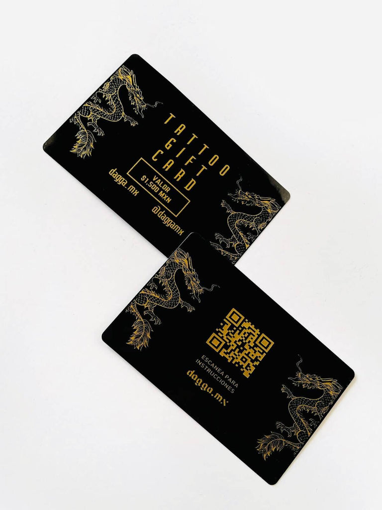 Tattoo Gift Card – Dagga Tattoos